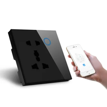Wifi Smart 5 pin Socket Black Price in Bangladesh