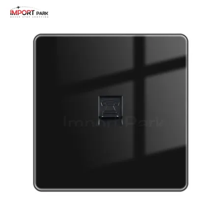 Full Glass Telephone Socket Black Price in Bangladesh