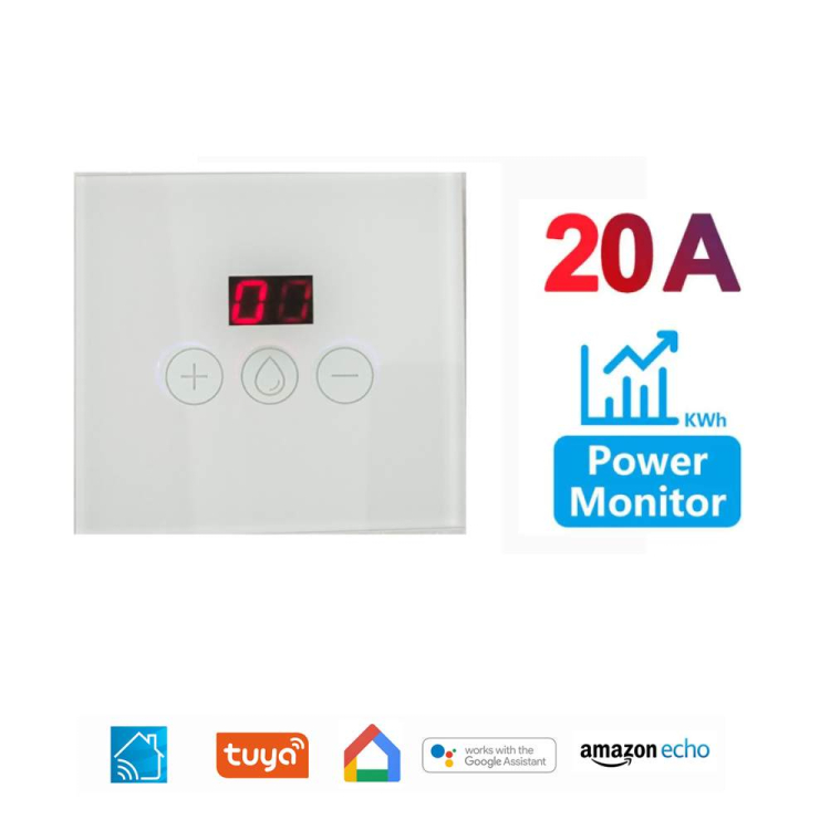 Smart Geyser Switch with Timer | White | Import Park